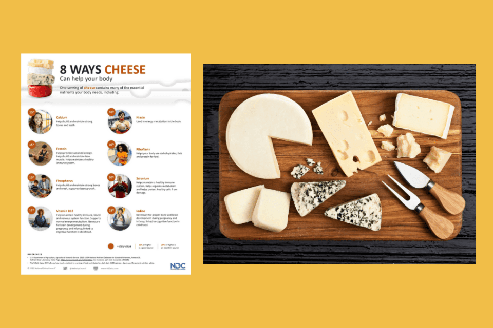 Cheese Nutrition, Common Questions & More | New England Dairy