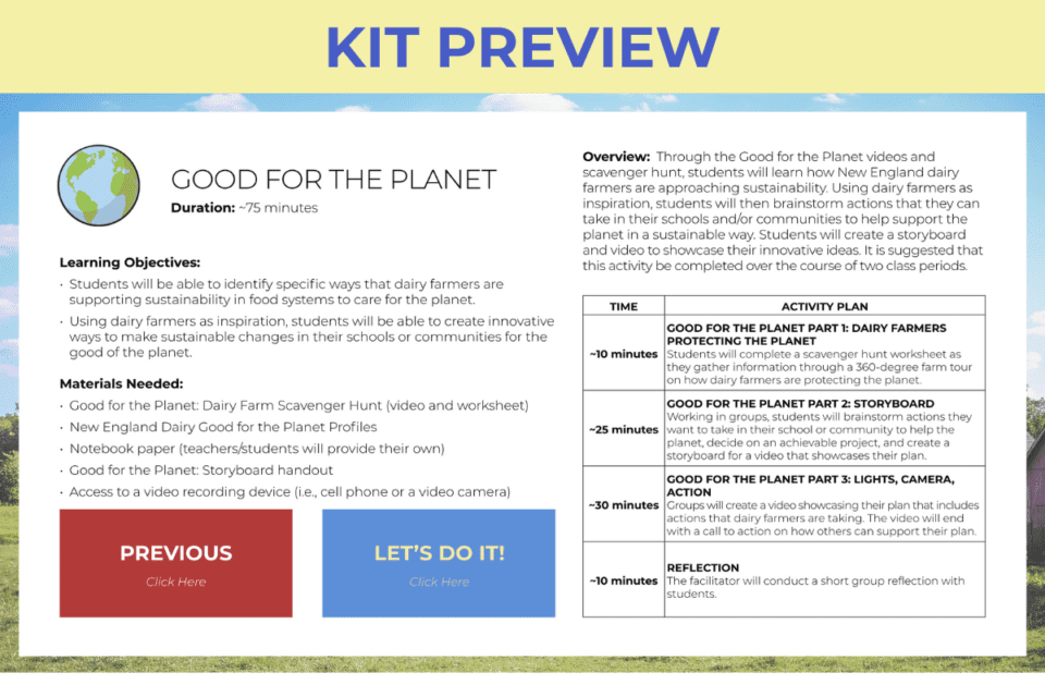 New England Dairy Innovation Kit - New England Dairy