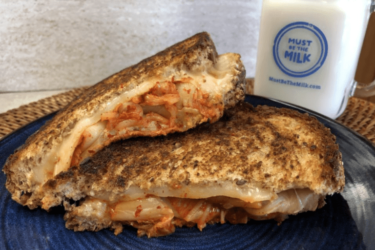 Kimchi Grilled Cheese - New England Dairy